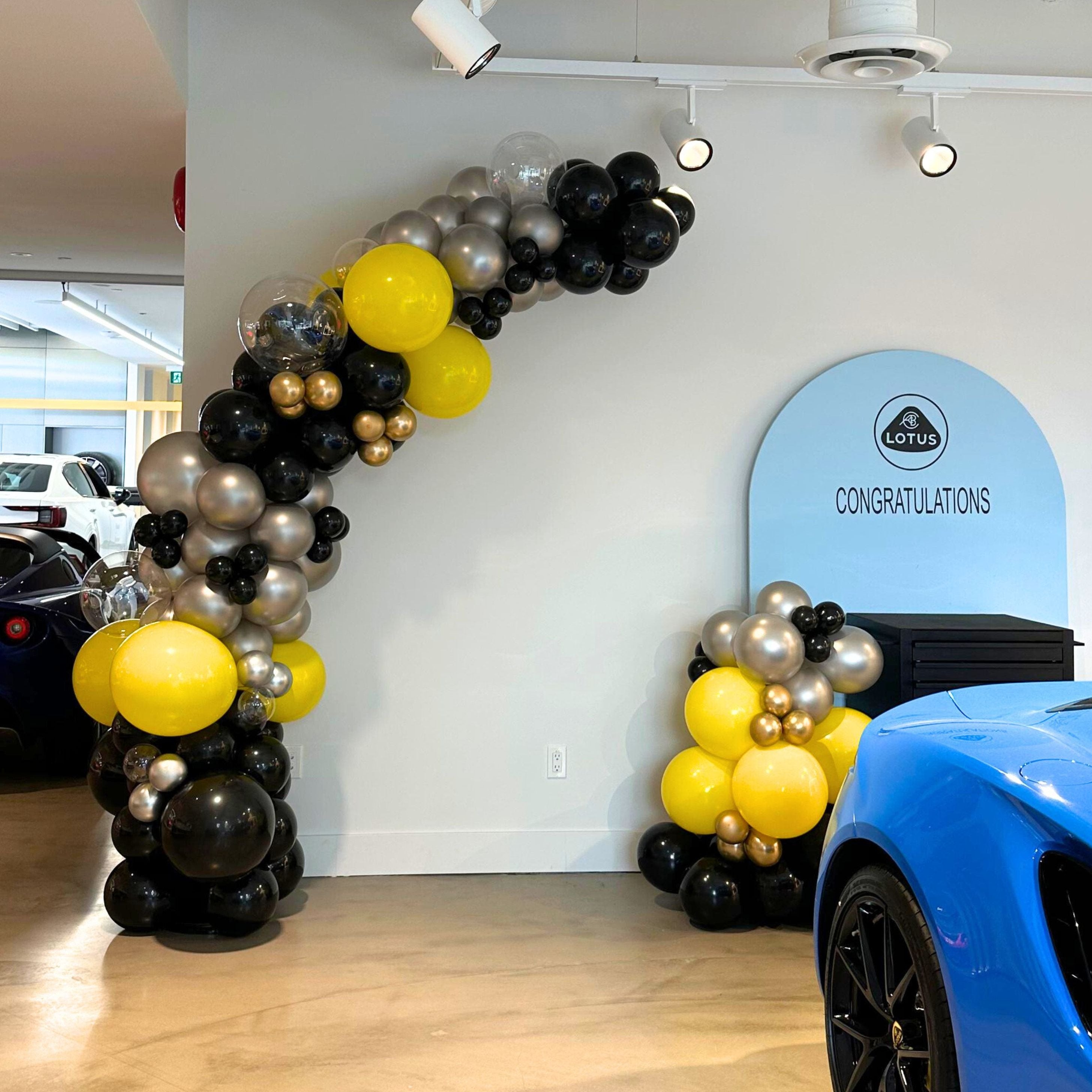 8ft Stylish Organic Half Balloon Arch for Parties & Events – Vancouver ...