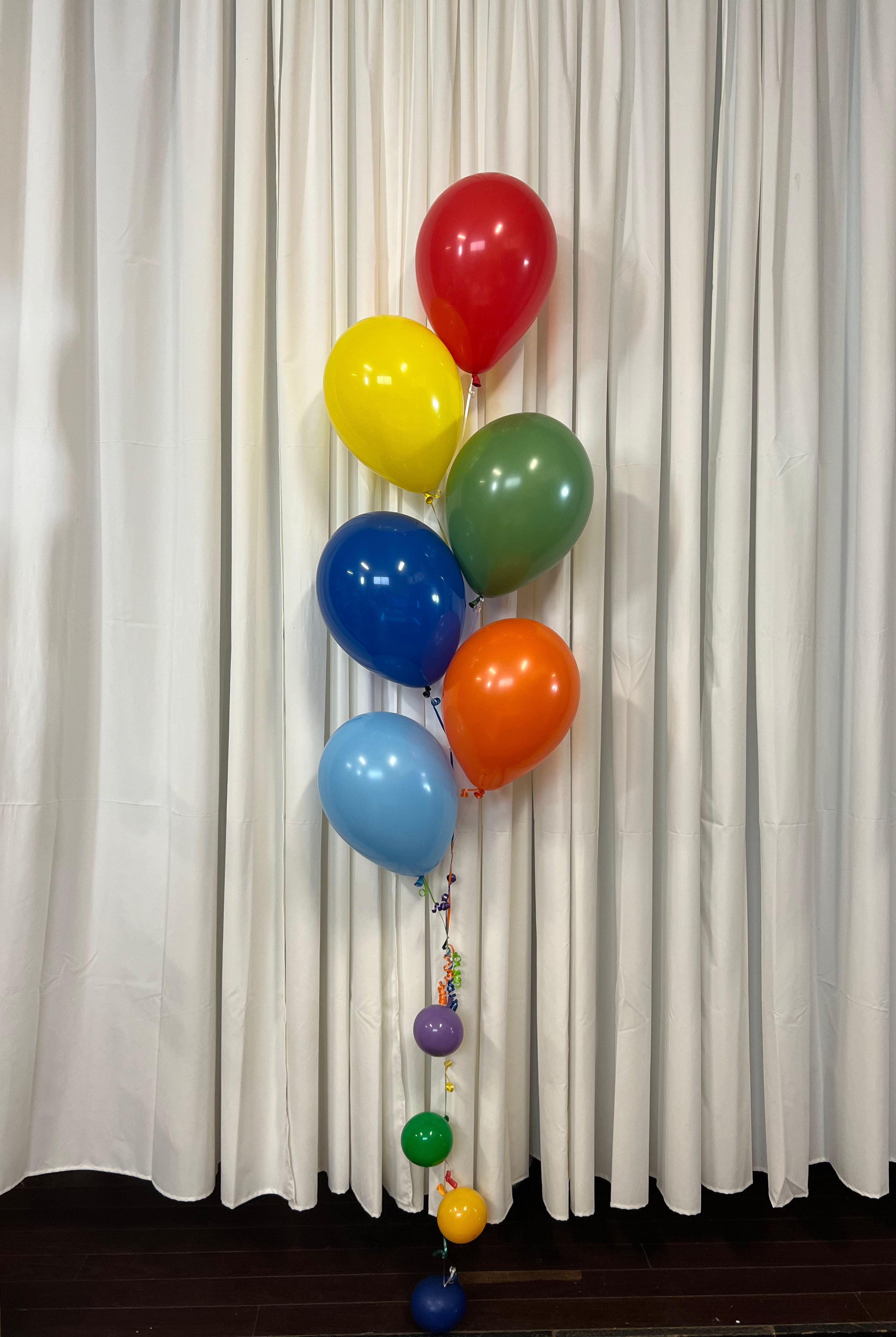 Colorful Rainbow Balloon Bouquet for Events & Celebrations – Vancouver ...