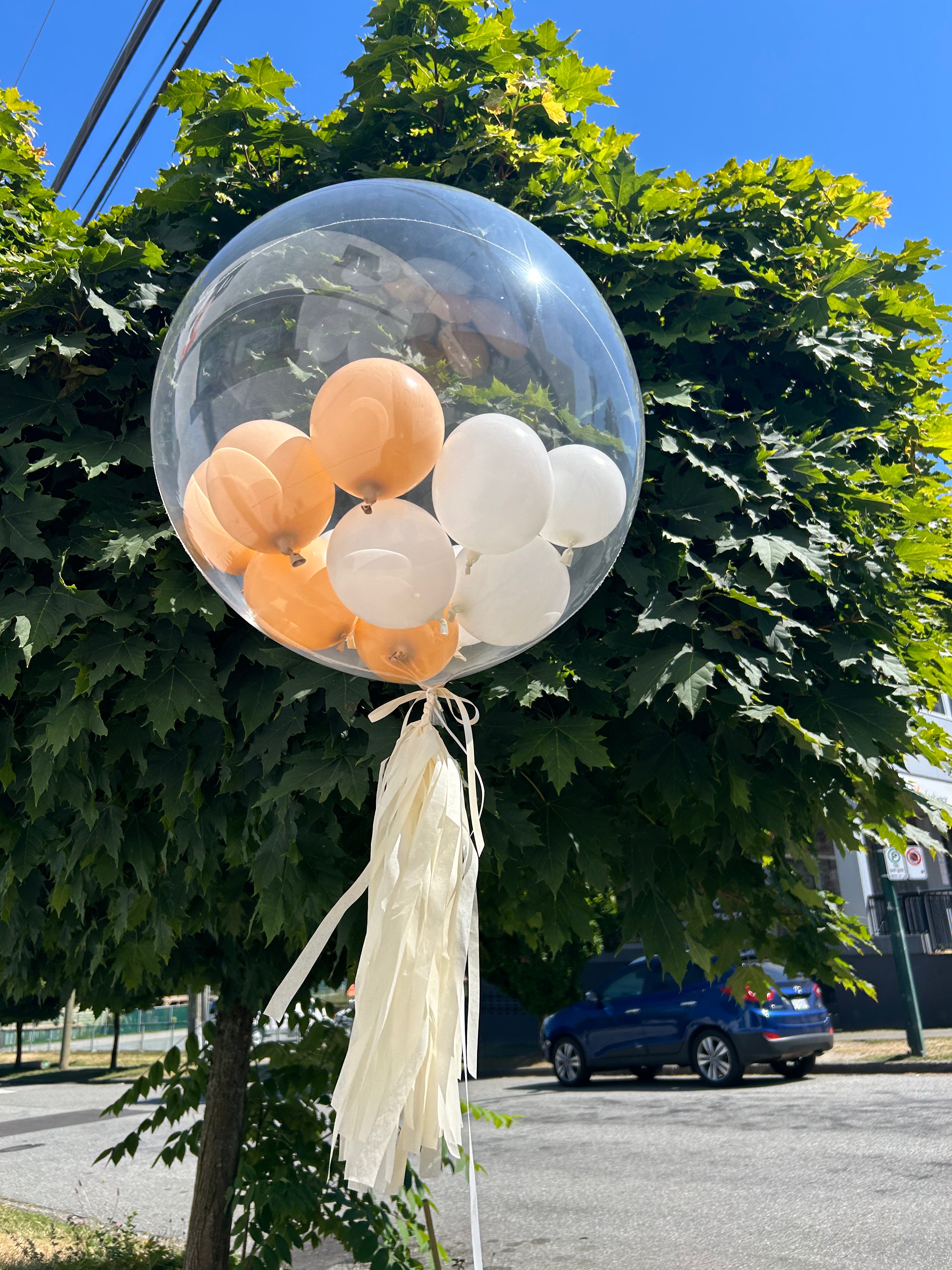 Specialty Engagement/Wedding Bubble Balloon – Vancouver Balloons
