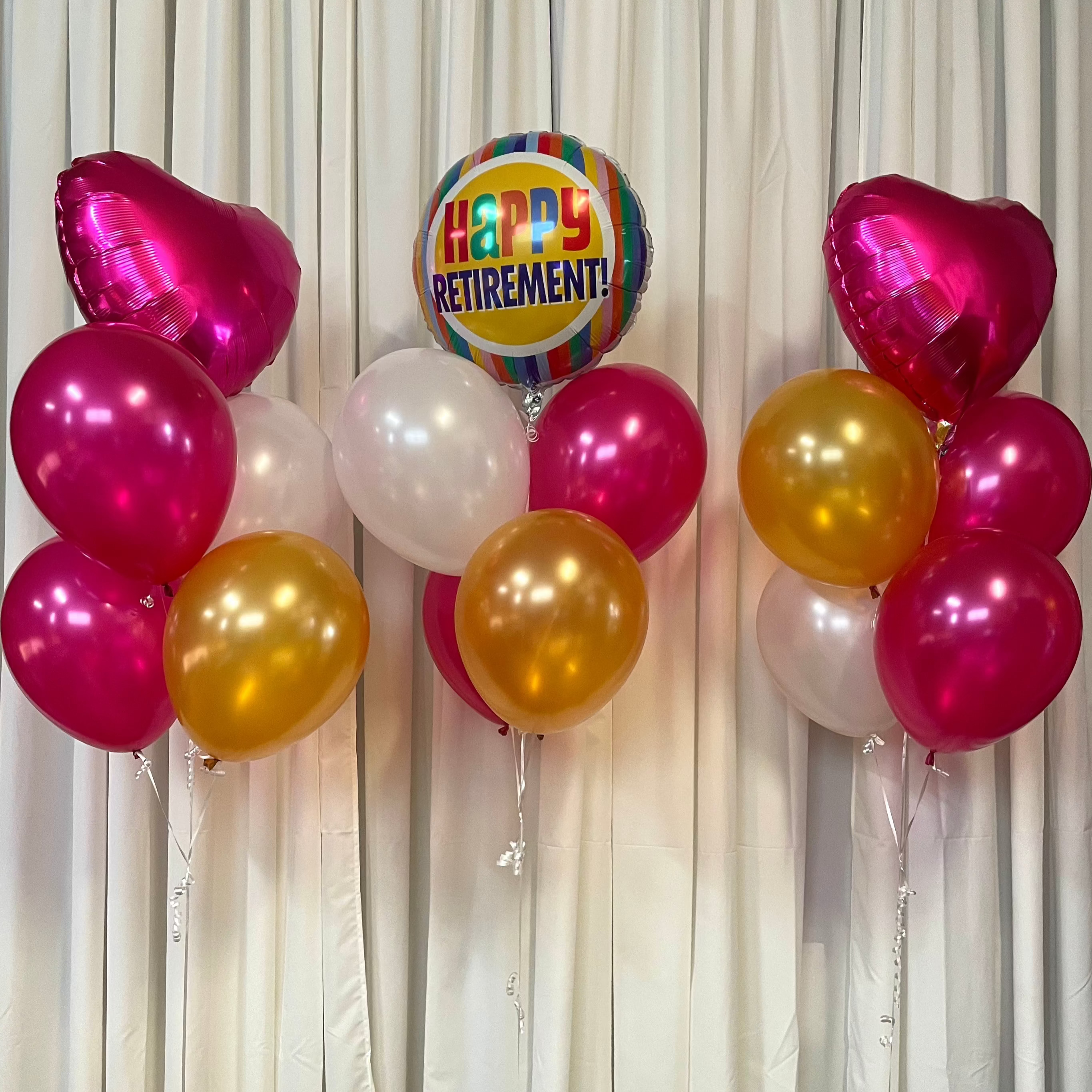 Happy Retirement Balloon Package – Vancouver Balloons