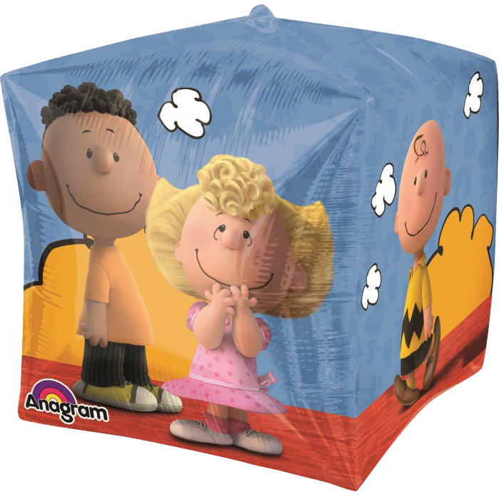Peanuts & Snoopy Cube Balloon - Anagram – Vancouver Balloons
