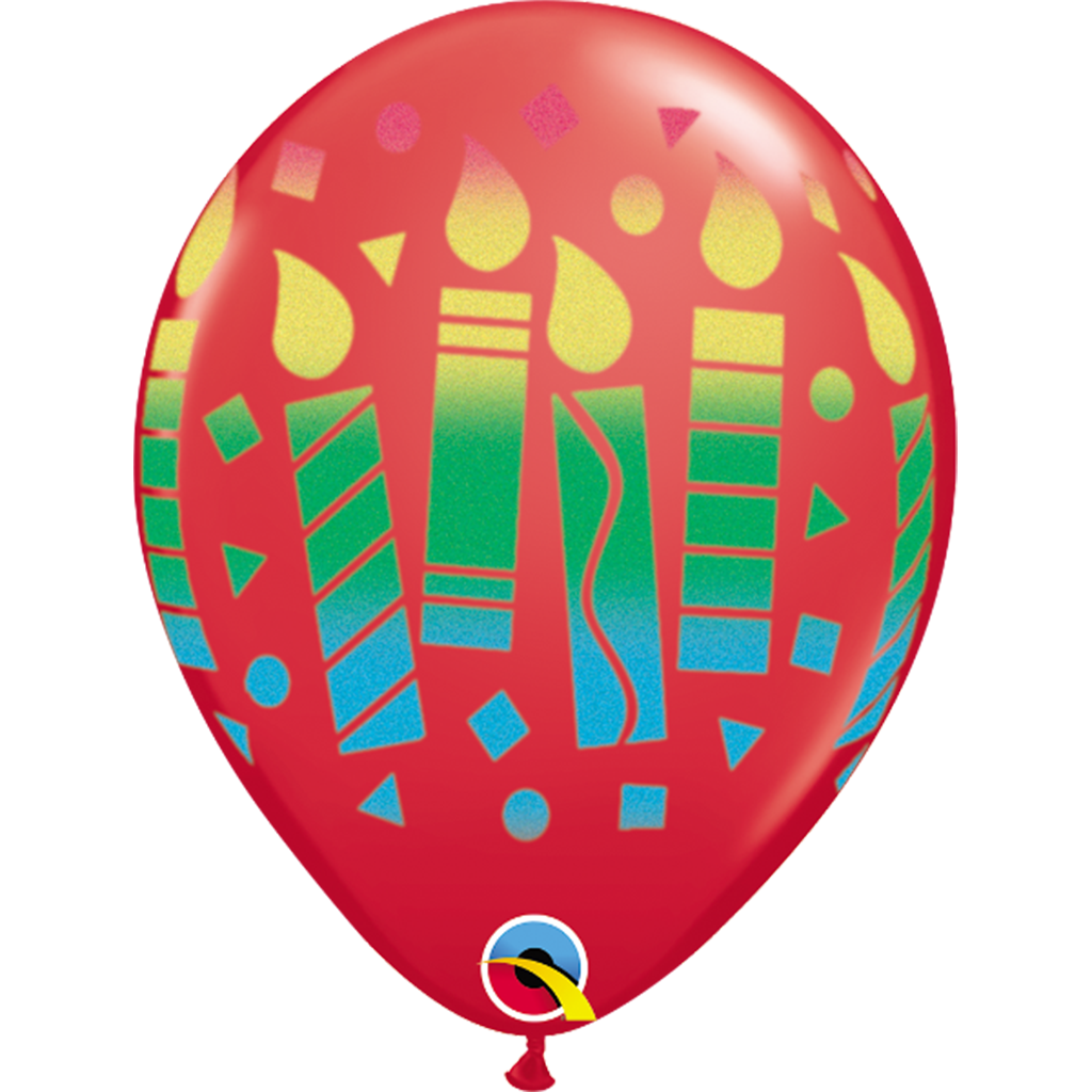 Birthday Spray Red 11" Balloons – Vancouver Balloons