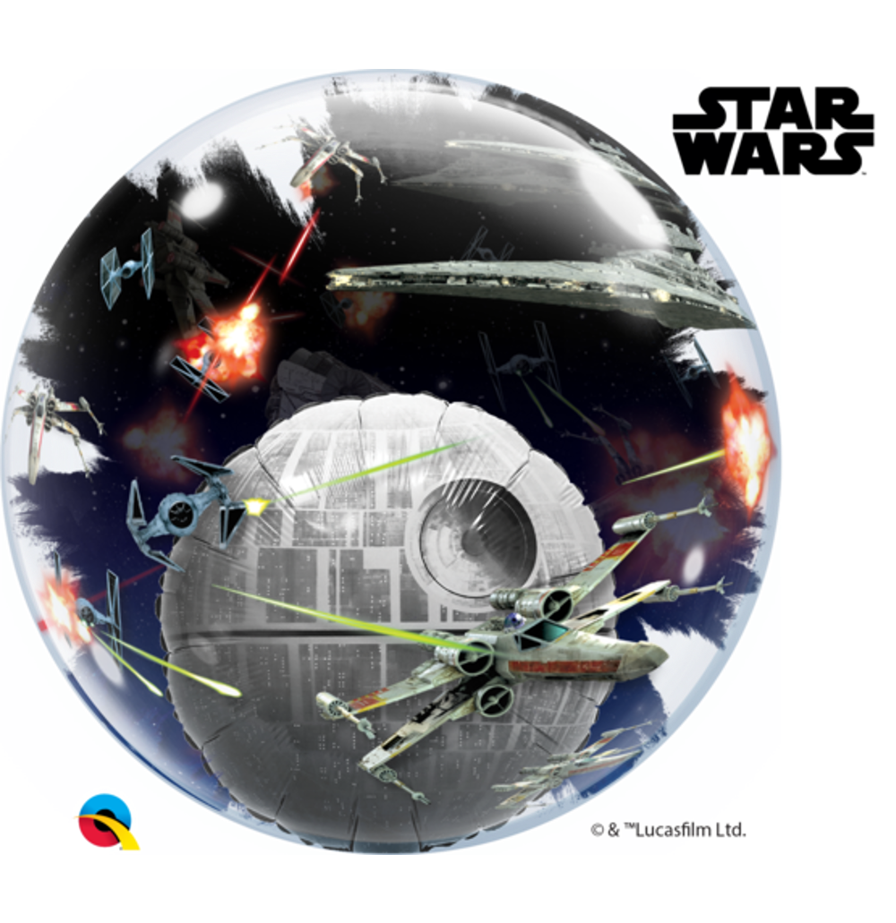 Star Wars Bubble Balloon - Qualatex – Vancouver Balloons