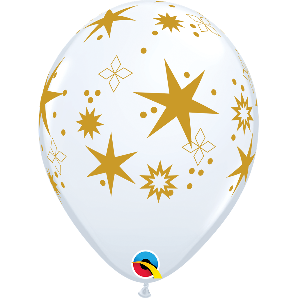 Star Pattern 11" Balloons – Vancouver Balloons