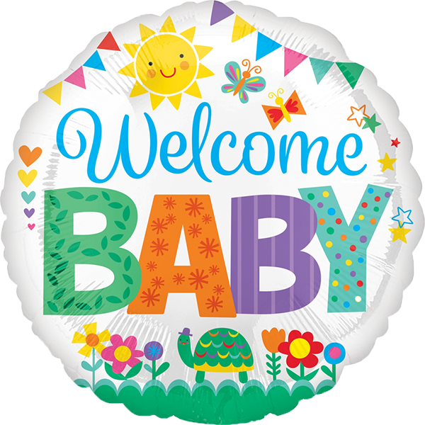 Welcome Baby Icon Balloon – Vancouver Balloons